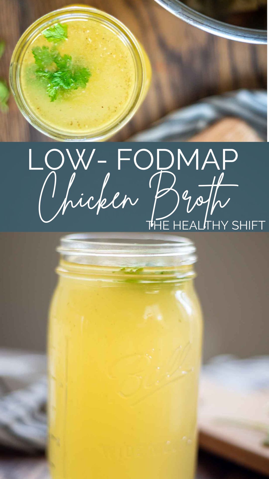 Low FODMAP Chicken Broth - The Healthy Shift
